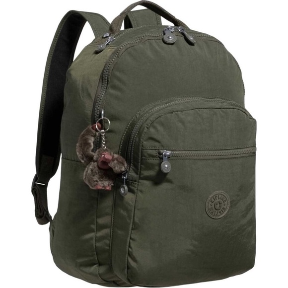 Kipling | Bags | New Kipling Seoul Backpack Field Green | Poshmark